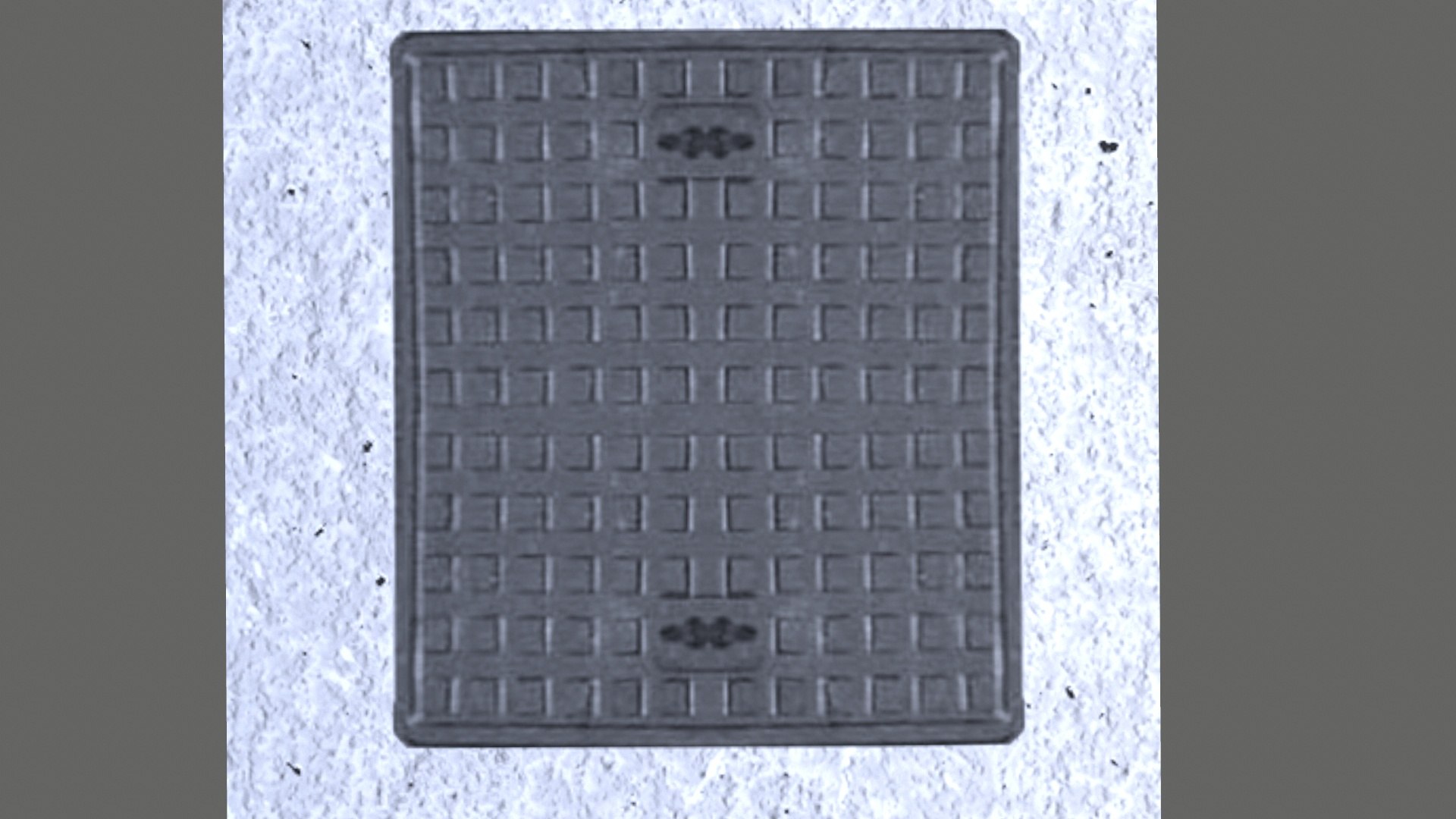 Manhole Plate 3D Model - TurboSquid 2317605