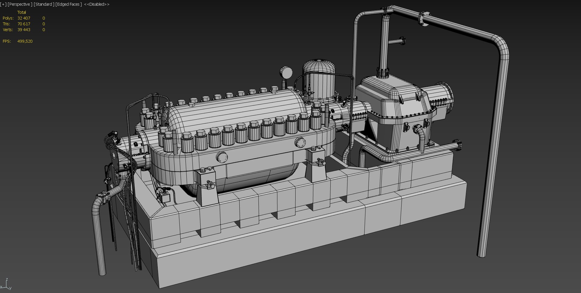 3D compressor - TurboSquid 1321214