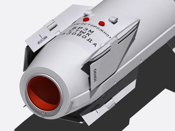 kh-58ushke missile 3d max