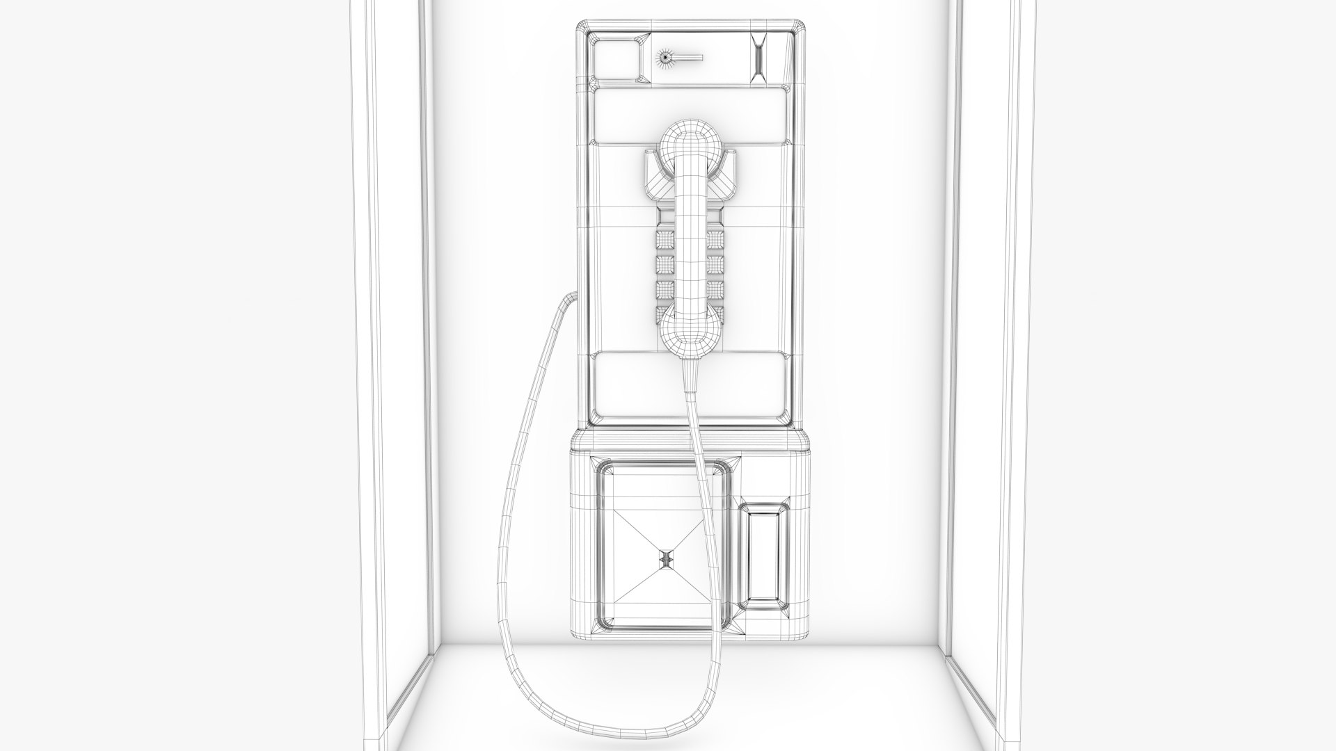 3D Public Phone - TurboSquid 1982303