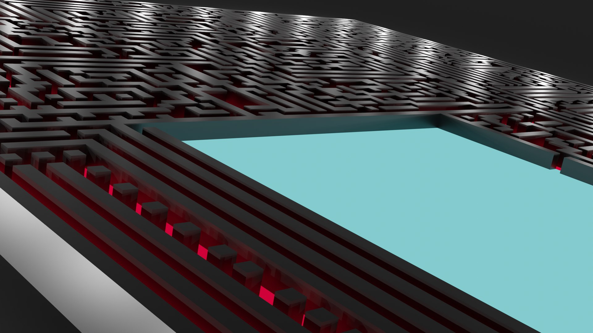 3D Maze of Blue Door model - TurboSquid 1956719