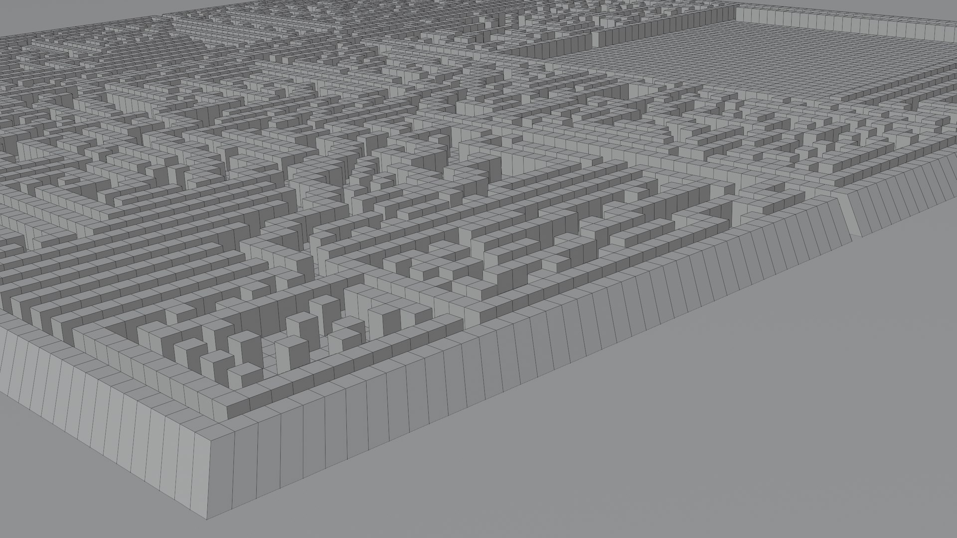 3D Maze of Blue Door model - TurboSquid 1956719