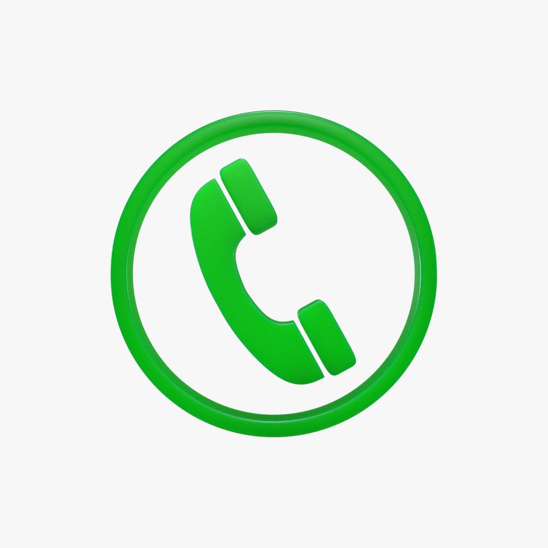3D Call Icon - TurboSquid 2110728