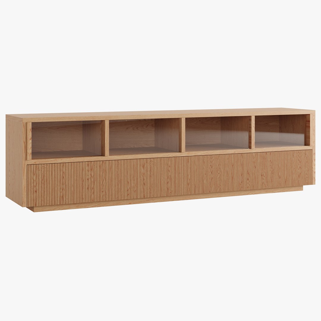 Helvine TV Stand 3D Model - TurboSquid 2510804