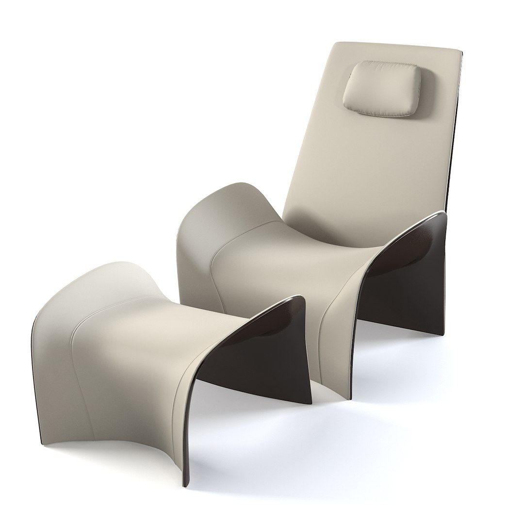 Giorgetti Eva Lounge Chair 3ds