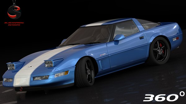 3d model of chevrolet corvette grand sport