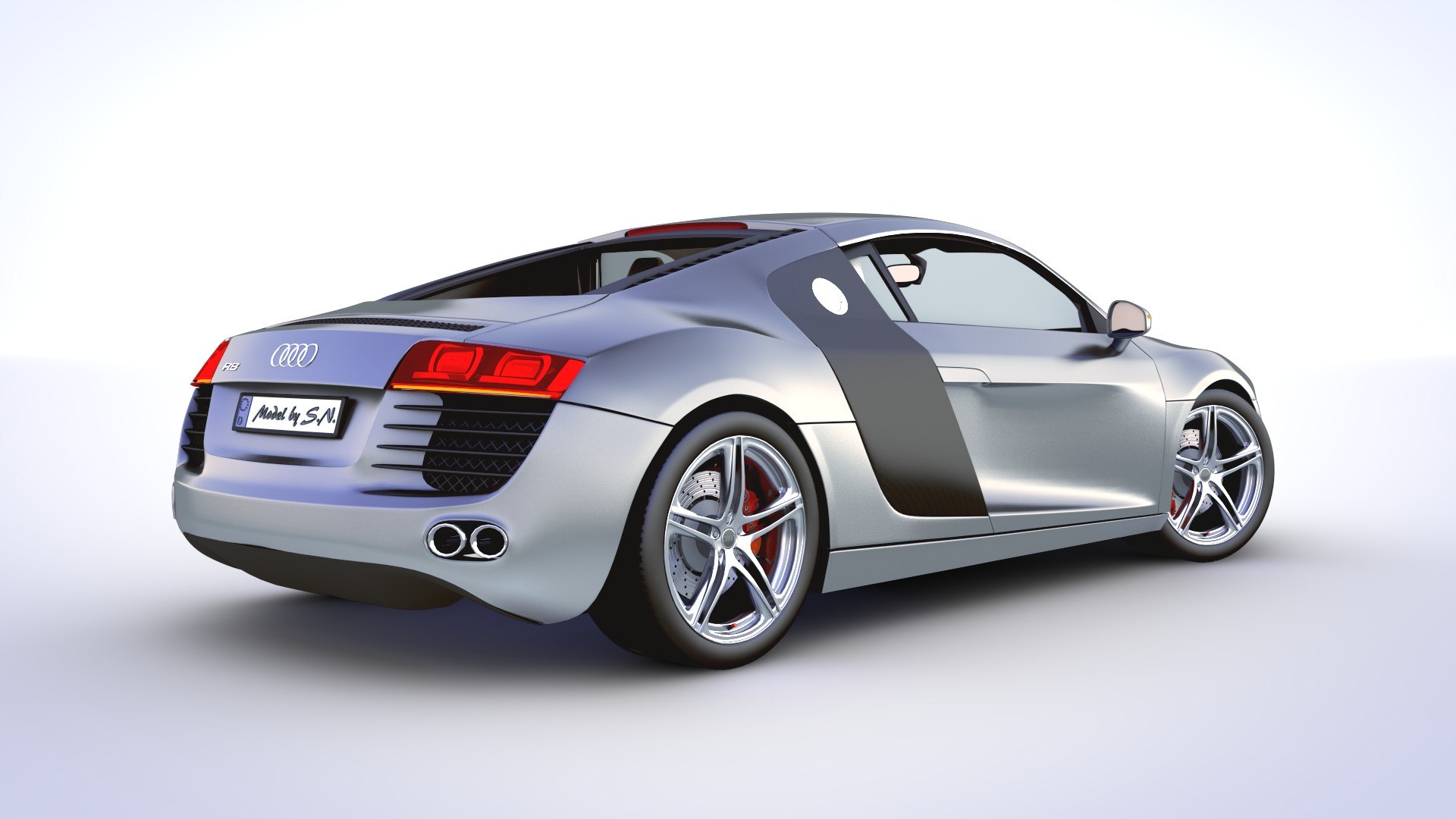 Obj Audi R8 Car