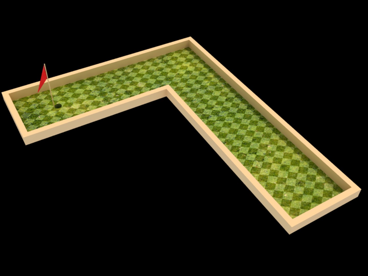 Mini Golf Course 7 3d 3ds