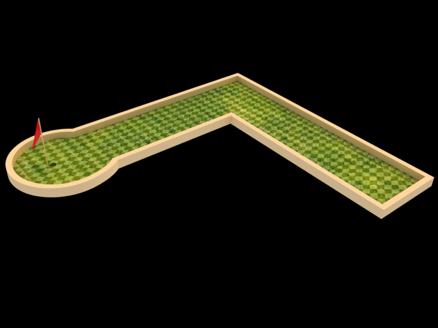 Mini Golf Course 7 3d 3ds