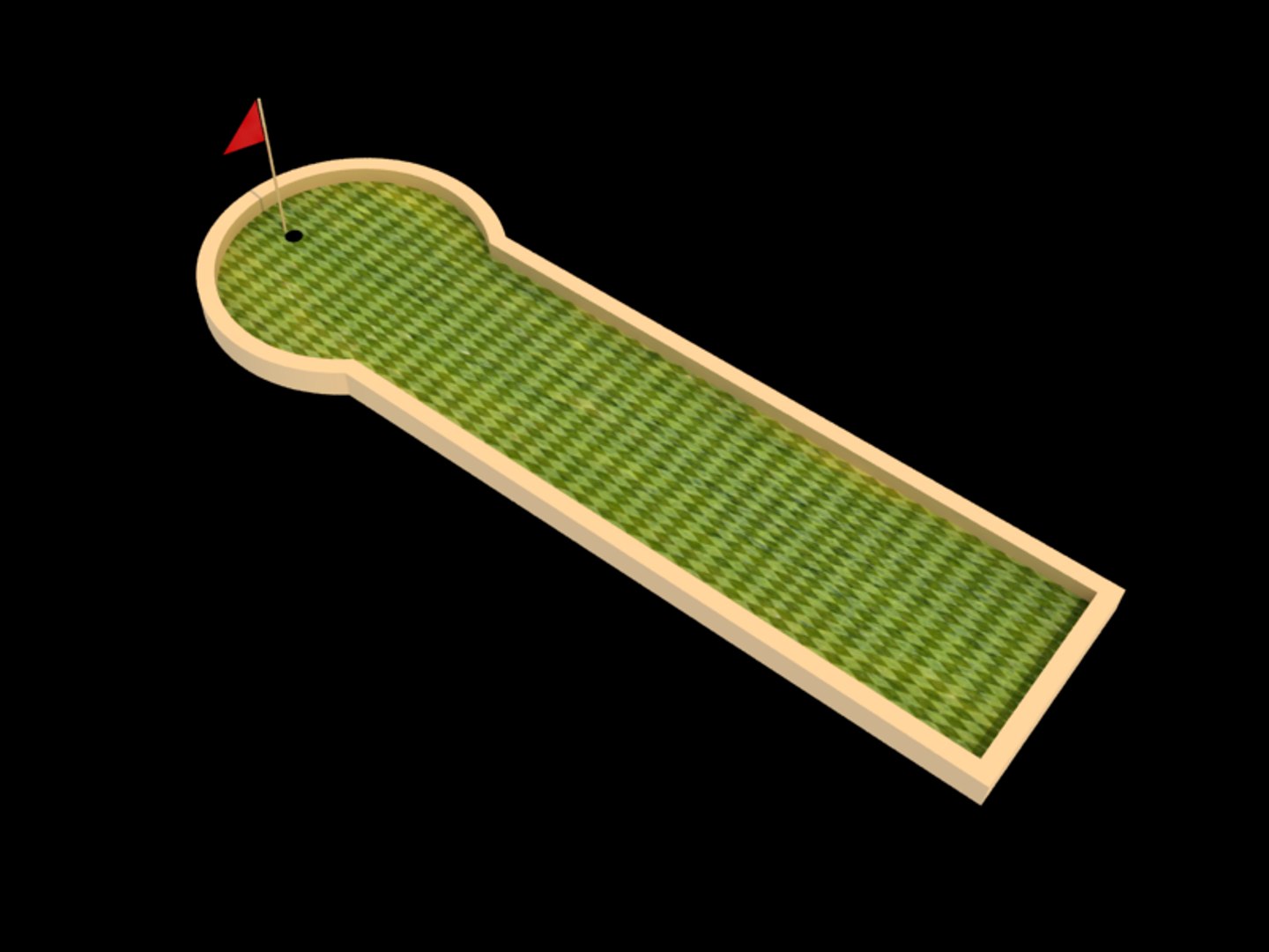 Mini Golf Course 7 3d 3ds