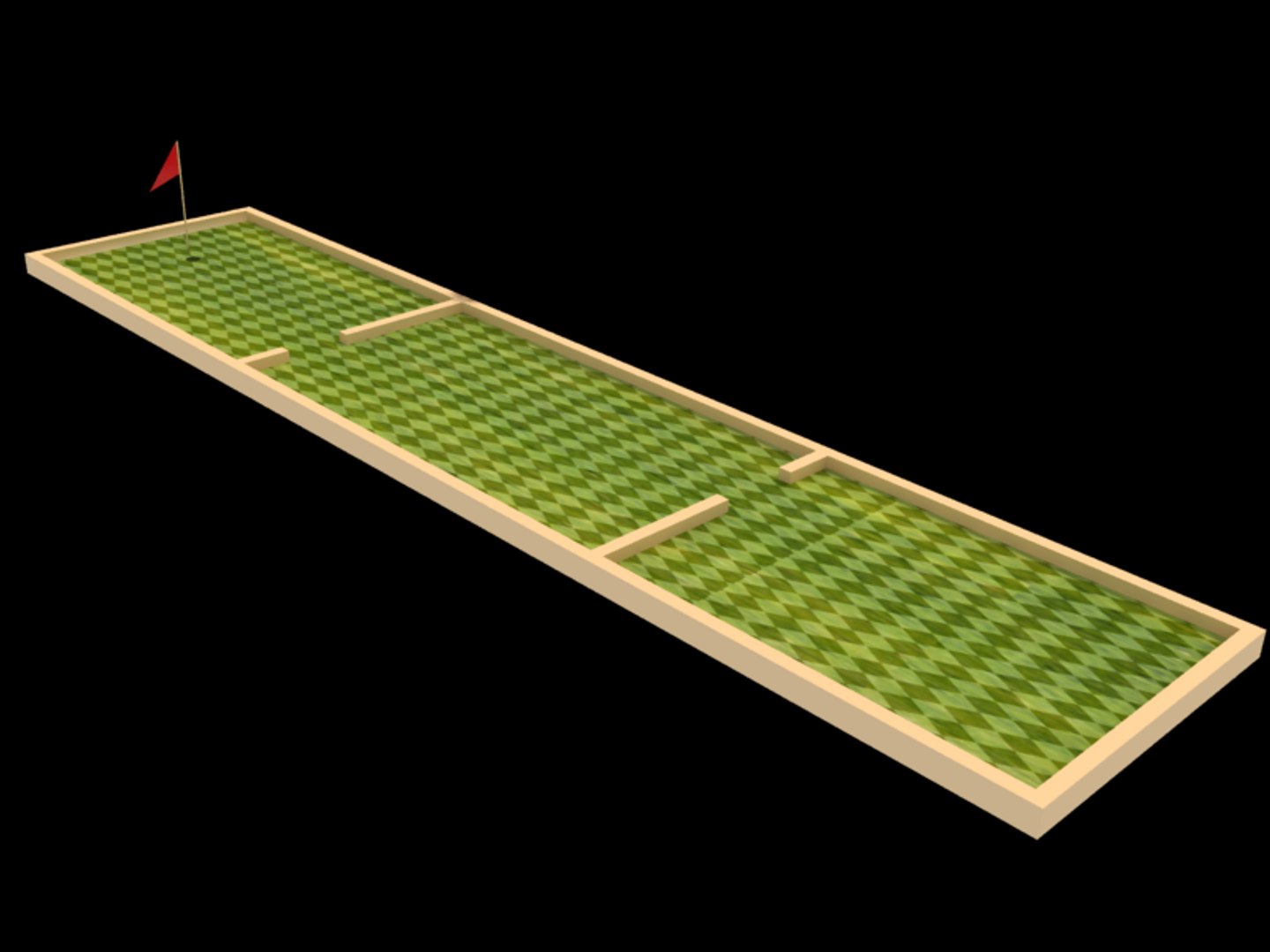 Mini Golf Course 7 3d 3ds