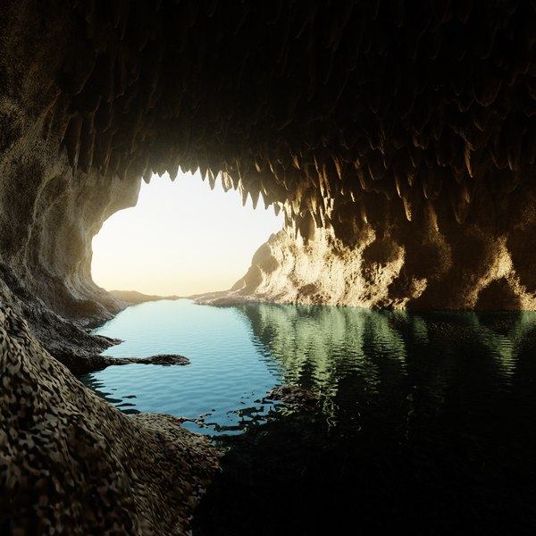 3D cave - TurboSquid 1698862