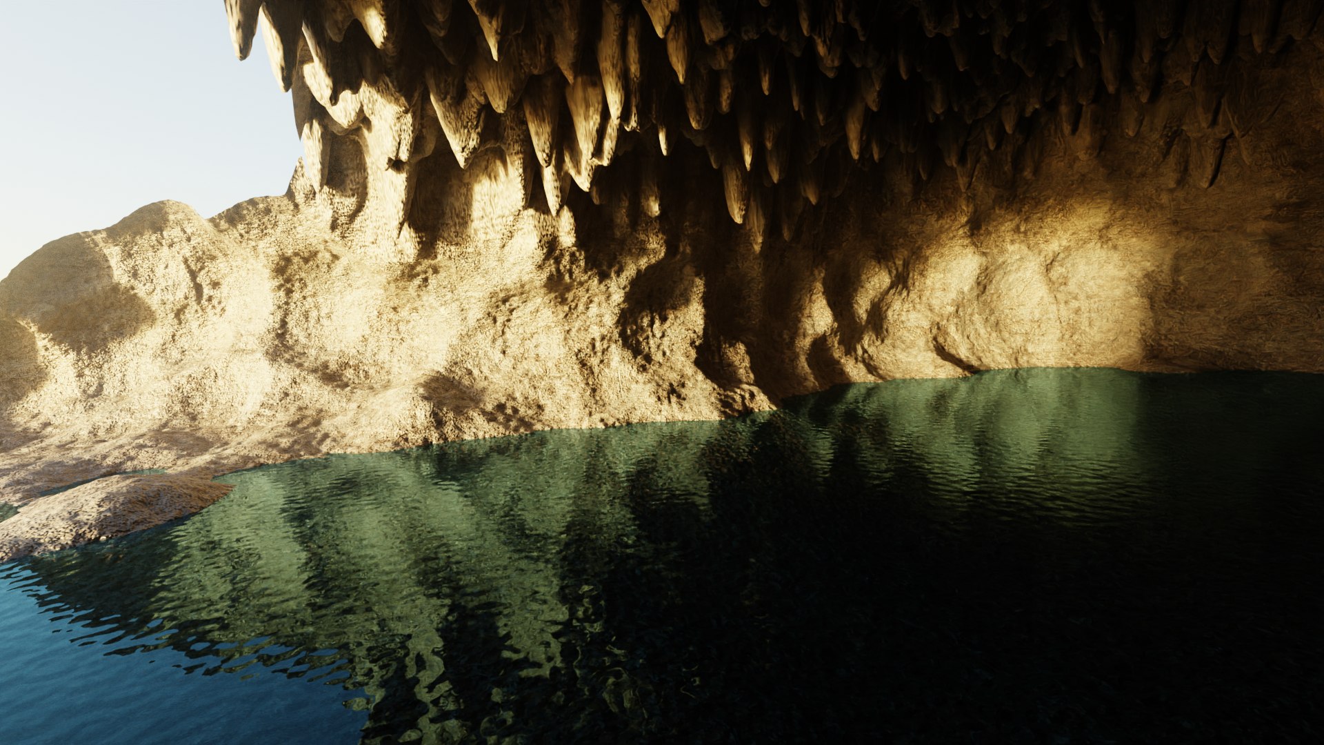 Cave Water 3D - TurboSquid 1695525