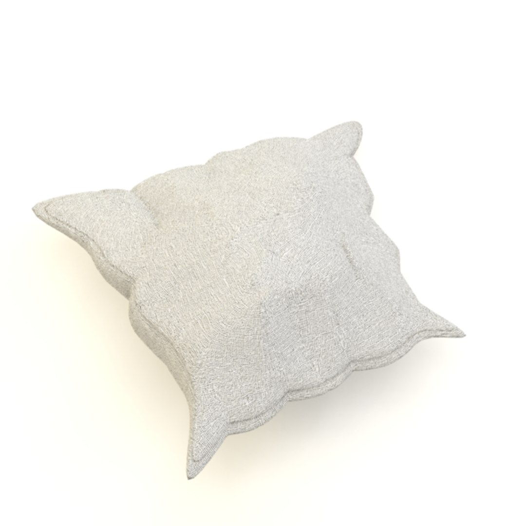 3D Model Cushions Sofa - TurboSquid 1352980