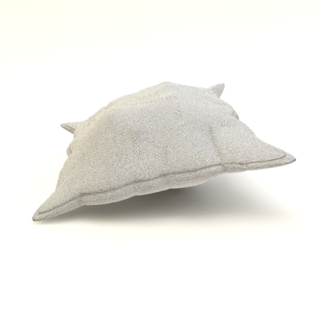 3D Model Cushions Sofa - TurboSquid 1352980