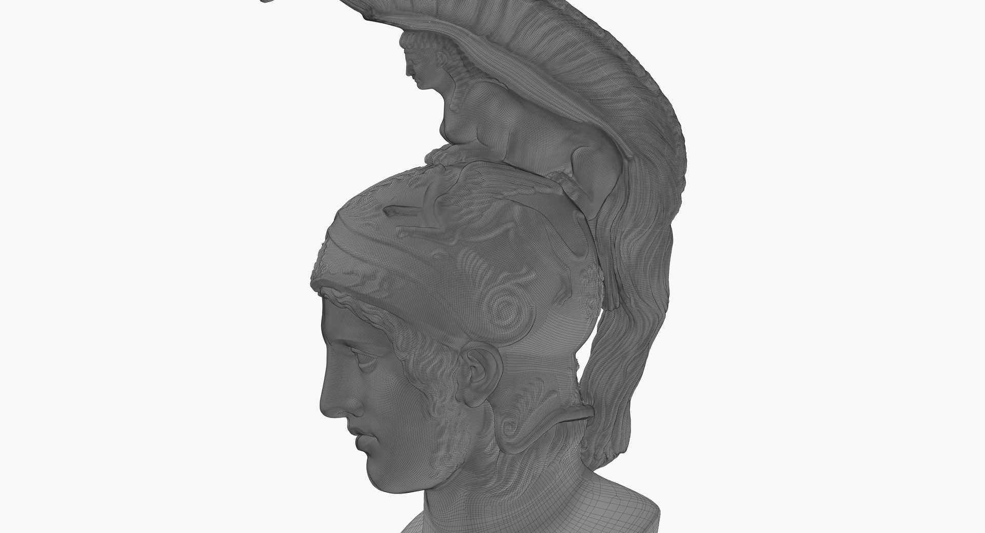 Bust ares mars 3D model - TurboSquid 1320165