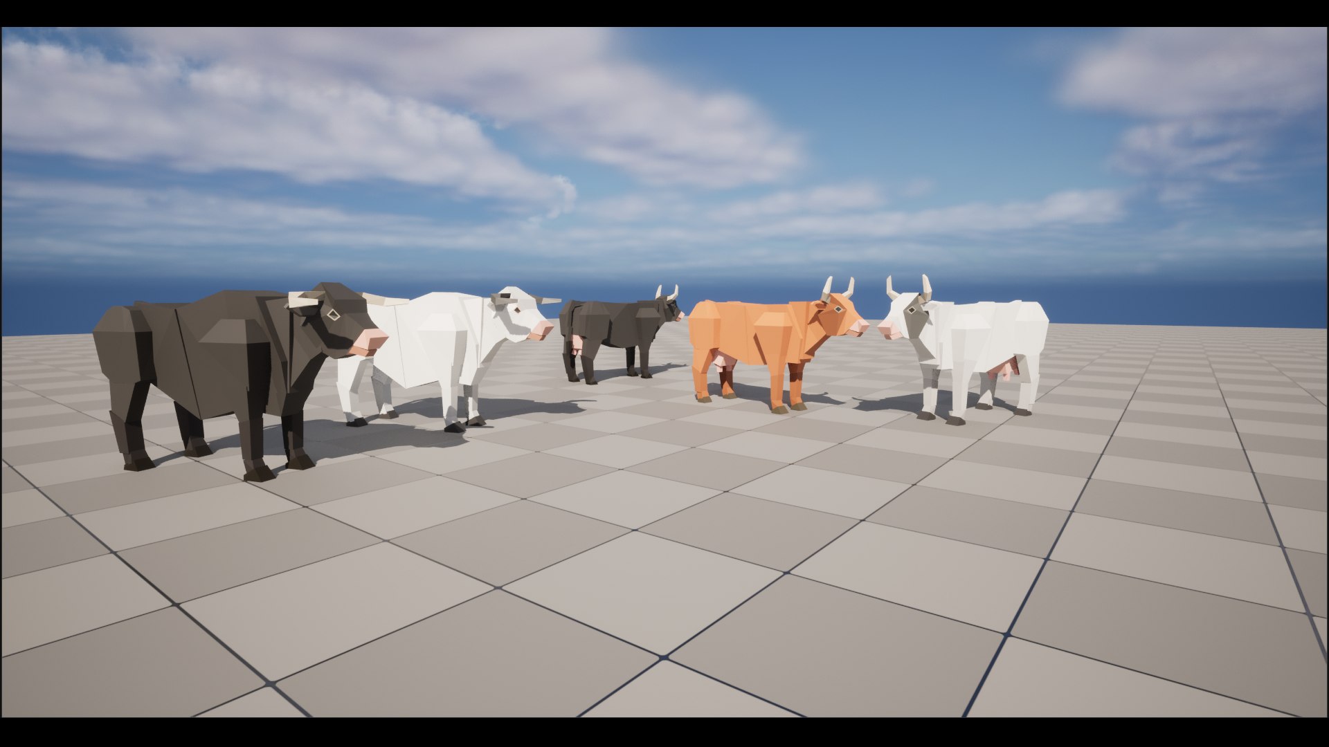 Animated Farm Animals - 3D LOW POLY 3D model - TurboSquid 2098898