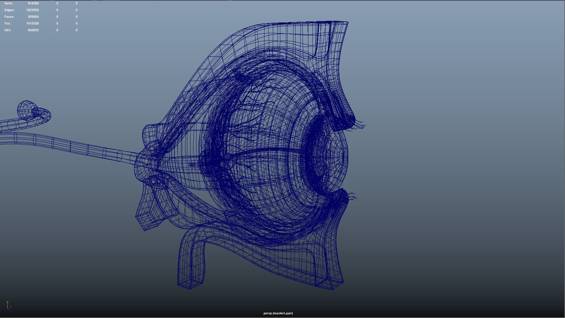 3D Human Eye Cross Section - TurboSquid 2192278