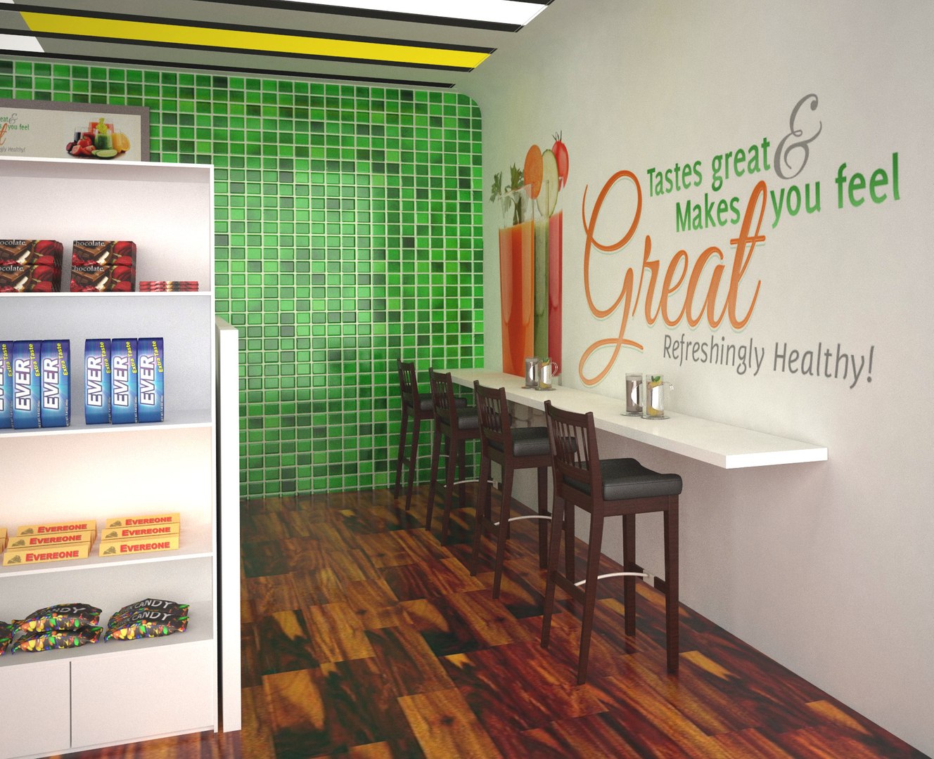 Shop Interior 3D - TurboSquid 1803980