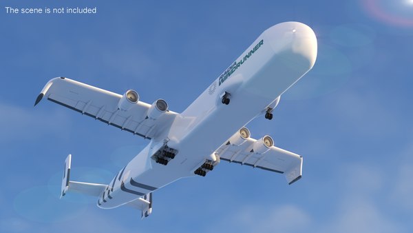 modelo 3d Avión de carga Radia Windrunner preparado para Maya ...