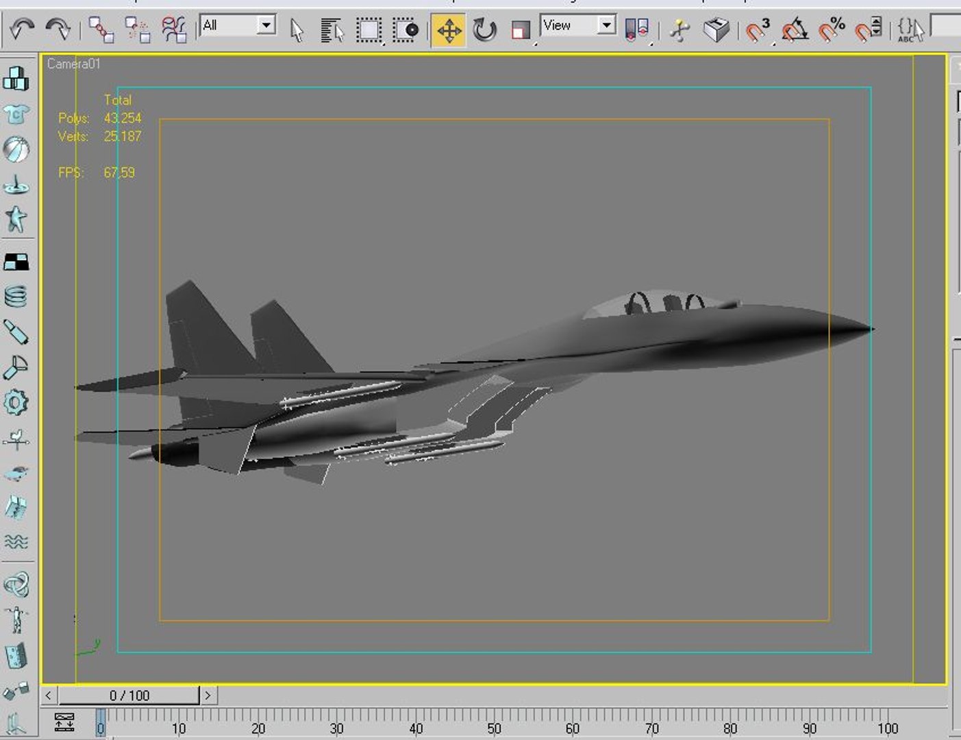 Sukhoi Su-35 3D Model - TurboSquid 1311918