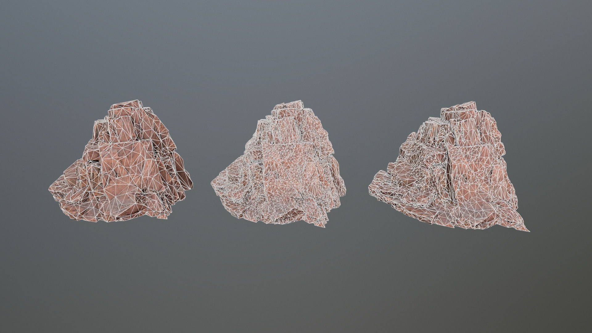 3D Desert Rocks - TurboSquid 2314278