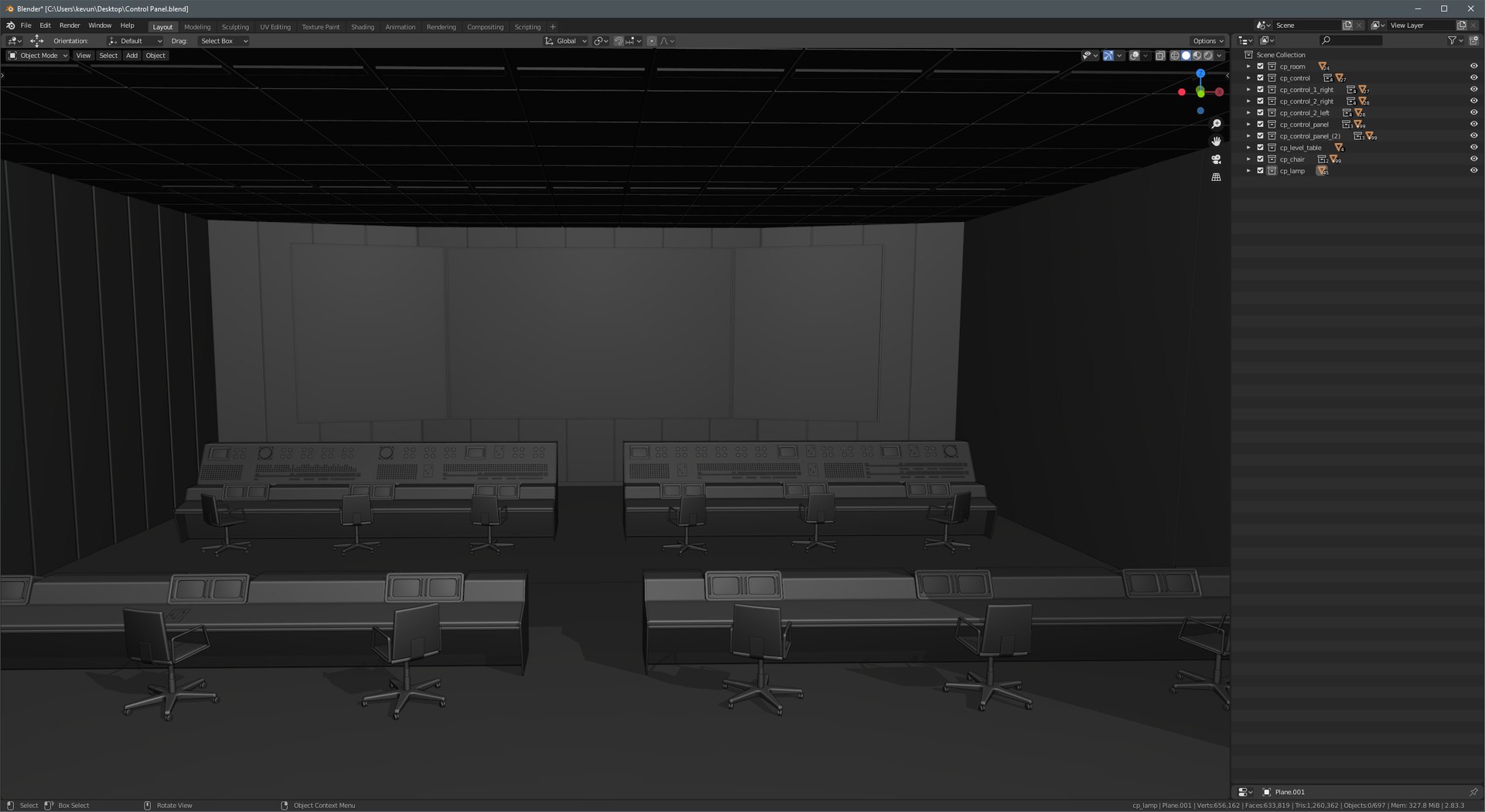 3D Model Mission Control Centers - TurboSquid 1603821