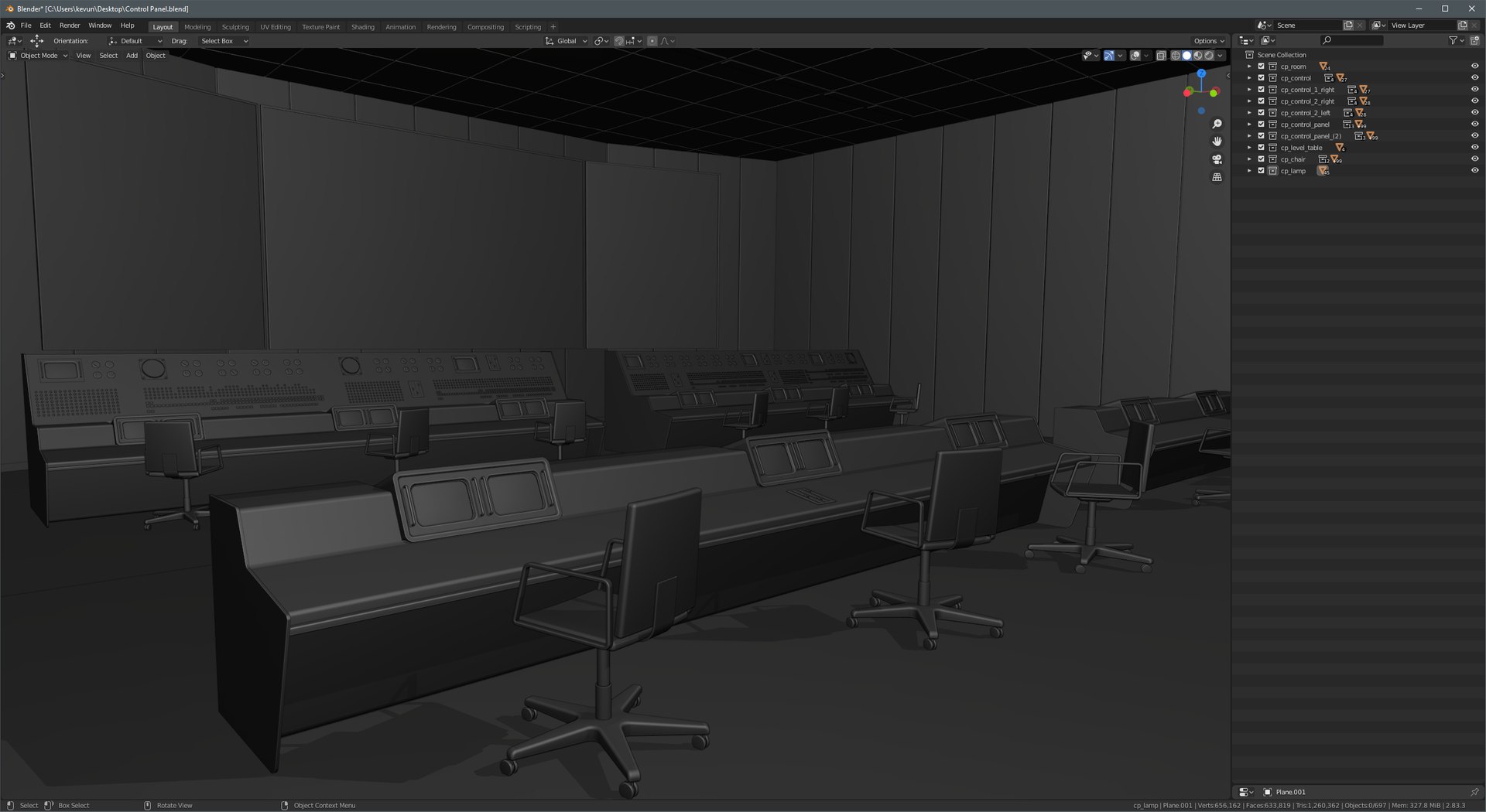 3D Model Mission Control Centers - TurboSquid 1603821