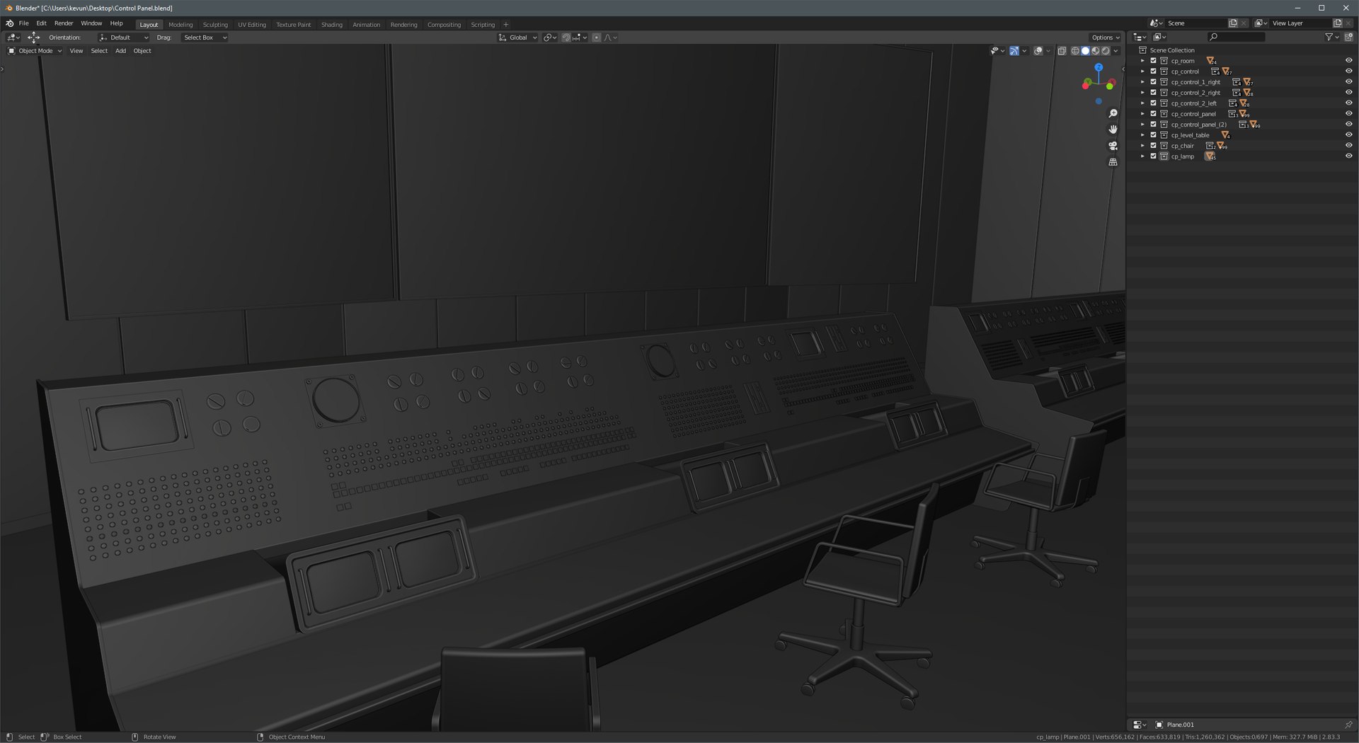 3D Model Mission Control Centers - TurboSquid 1603821