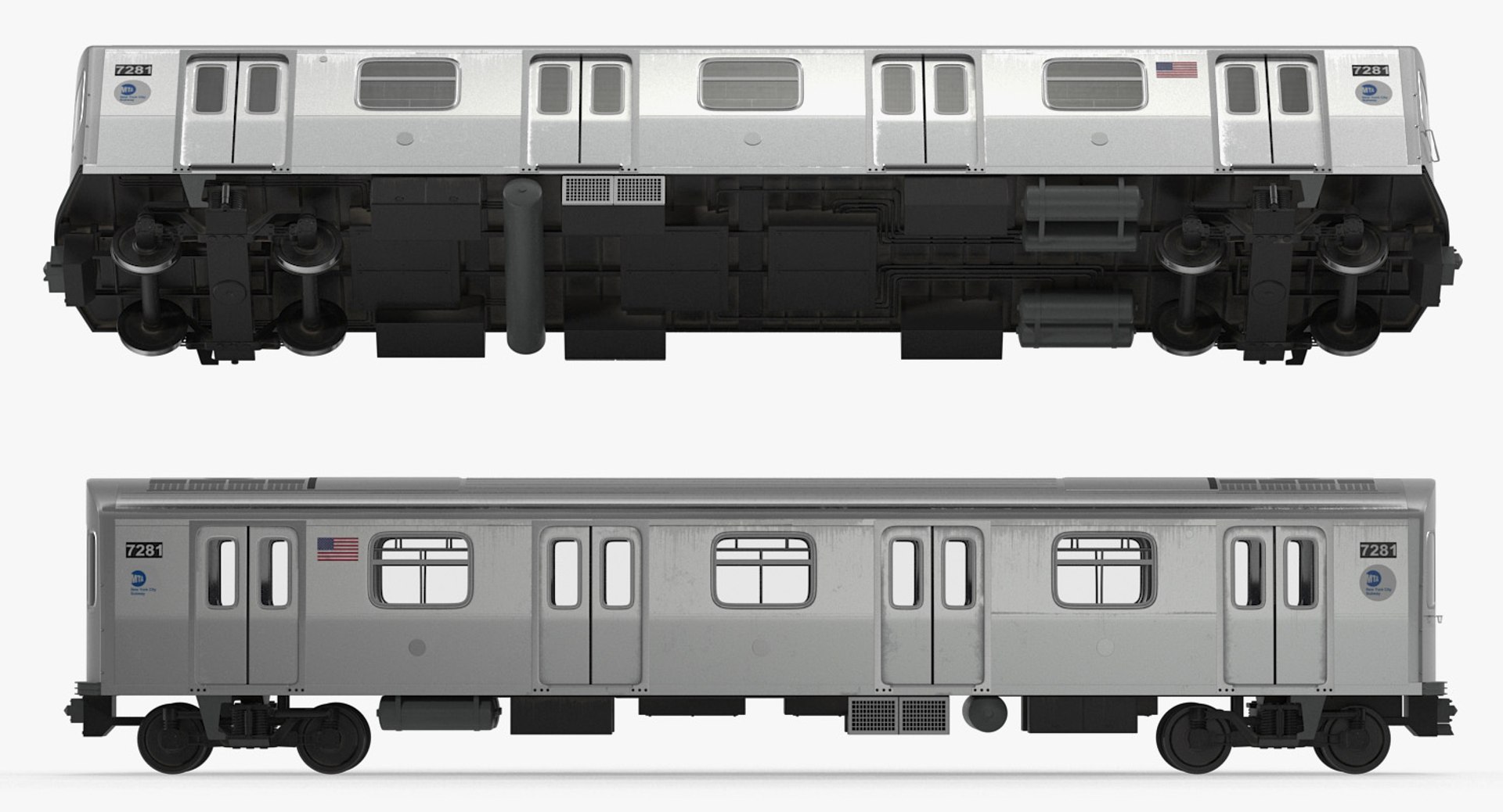 Subway Passanger Wagon R160 Model - TurboSquid 1255703