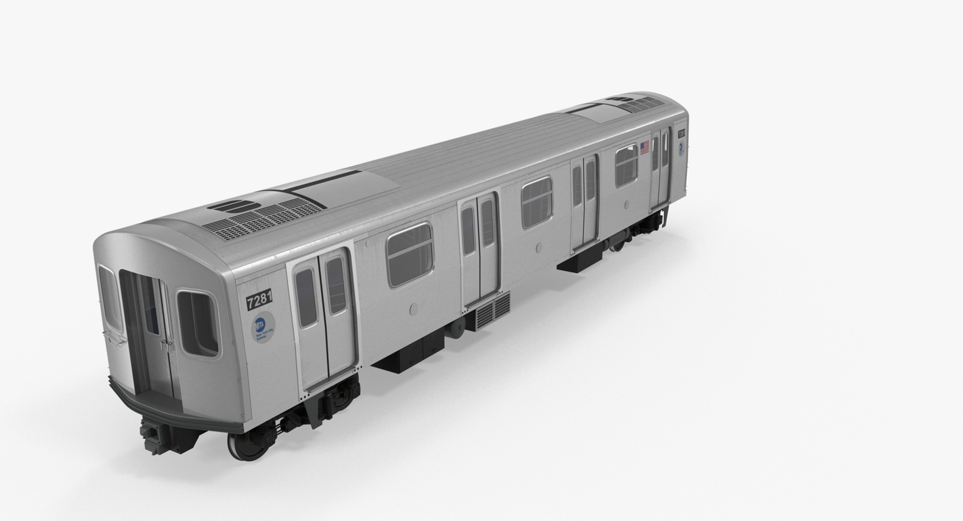 Subway Passanger Wagon R160 Model - TurboSquid 1255703