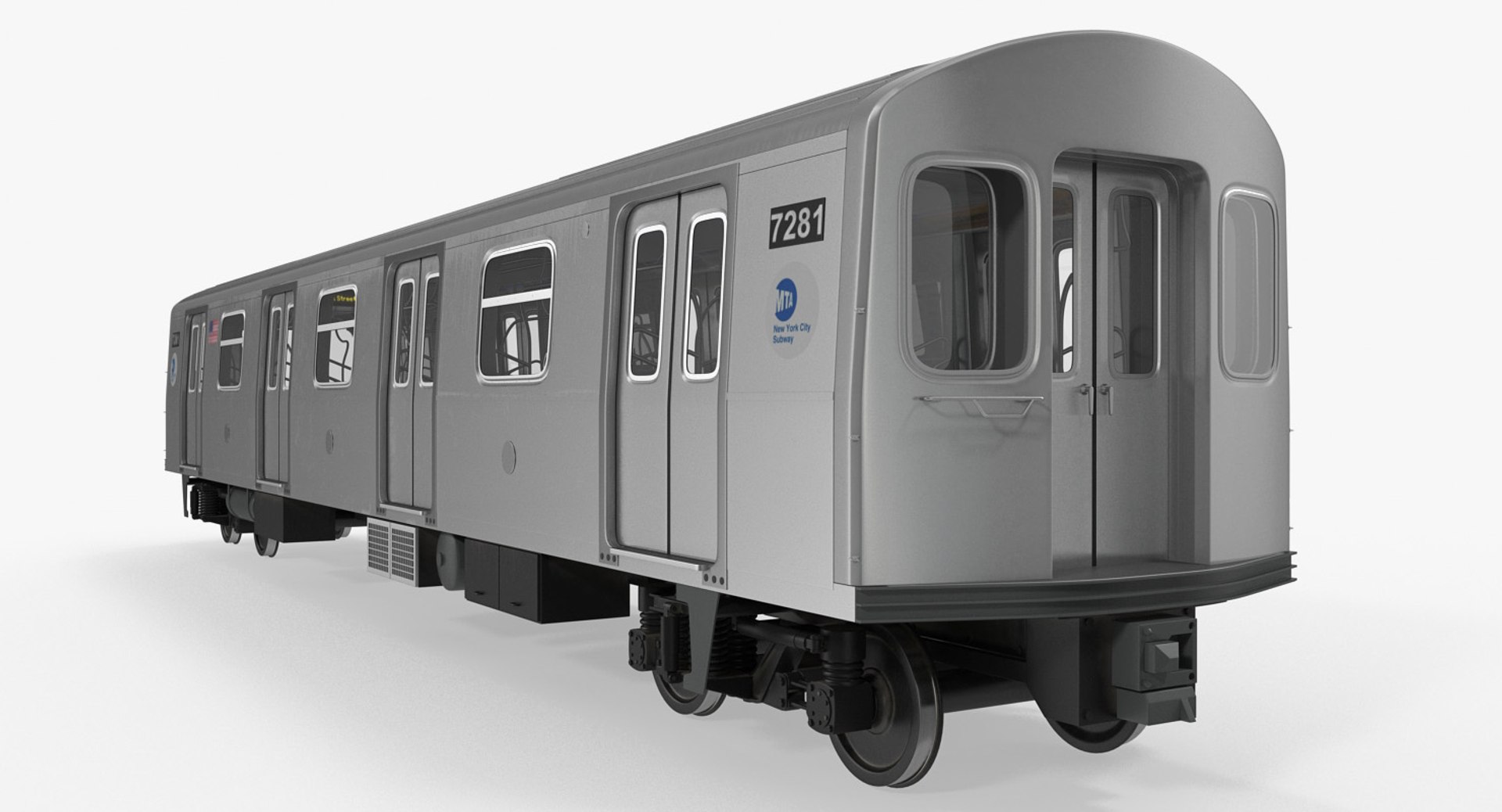 Subway Passanger Wagon R160 Model - TurboSquid 1255703