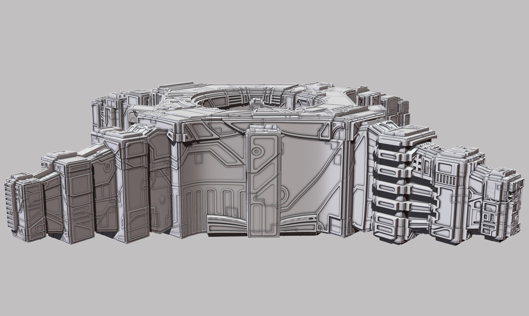 Space Equipment Node 00221 3D Model - TurboSquid 2187047