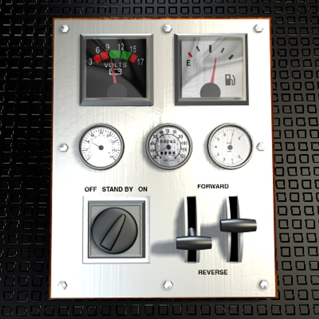 3d Model Control Panel