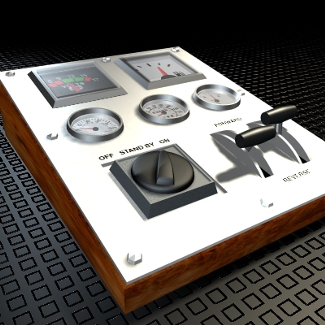 3d Model Control Panel