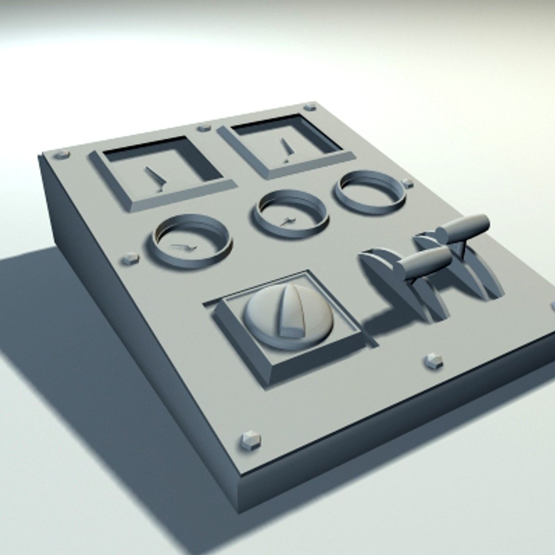 3d Model Control Panel