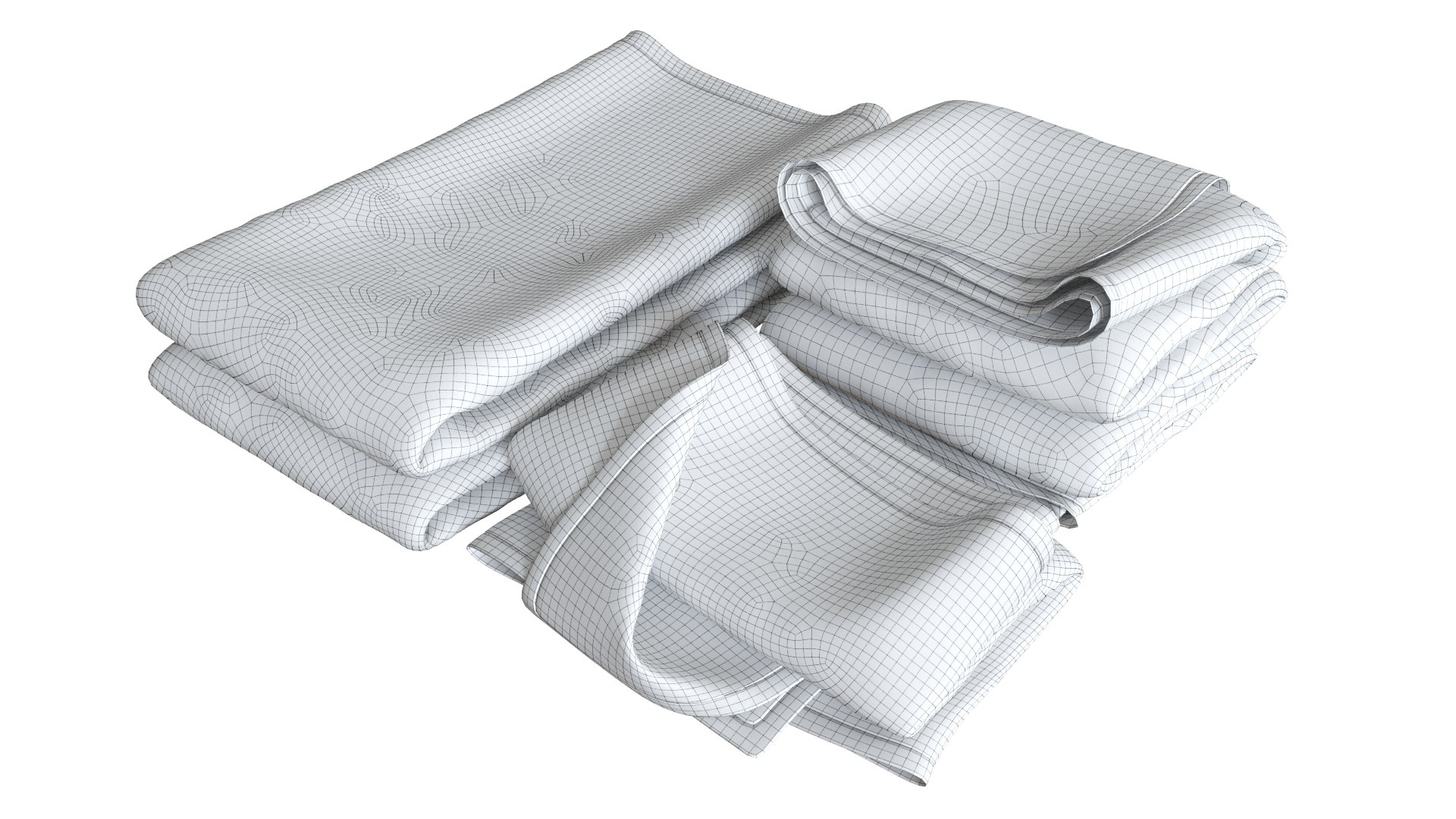 Blanket 03 3d Model