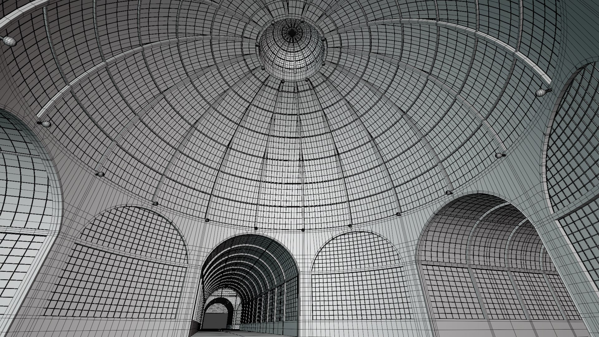 Pavilion glass building II 3D - TurboSquid 2150209