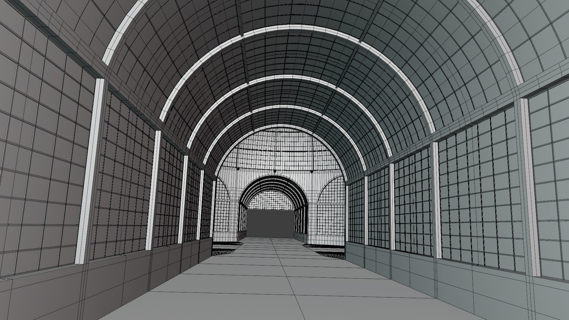 Pavilion glass building II 3D - TurboSquid 2150209