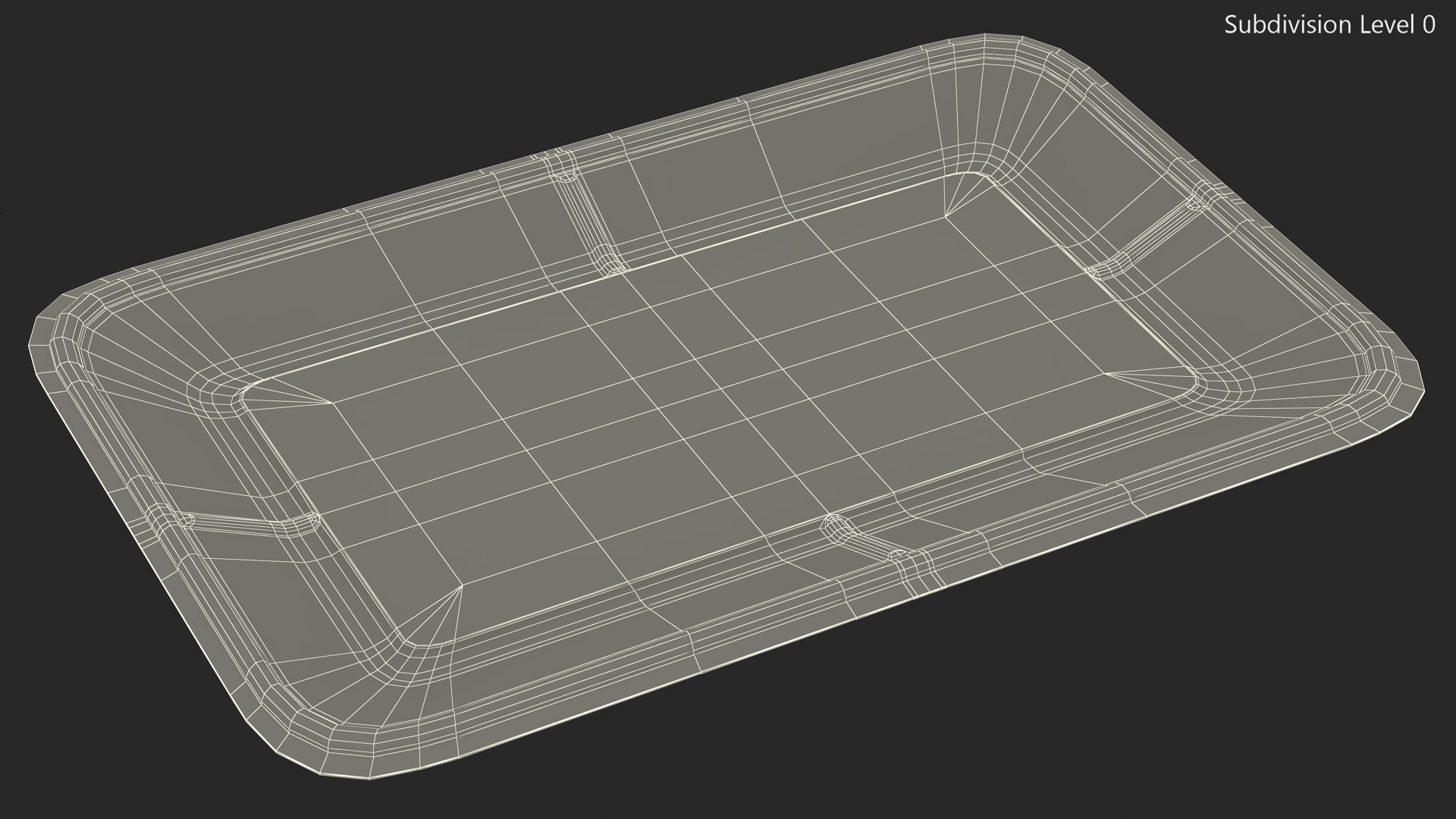 3D Brown Disposable Paper Plate - TurboSquid 2076937