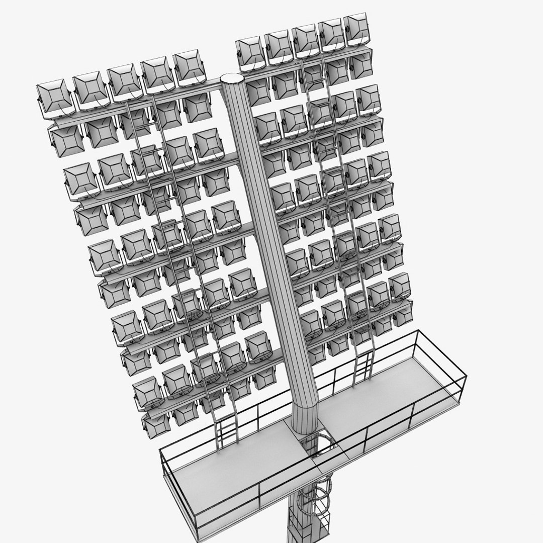 3d stadium lights box large