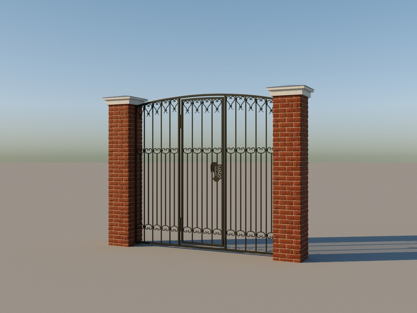 Gate 3D Model - TurboSquid 1390680
