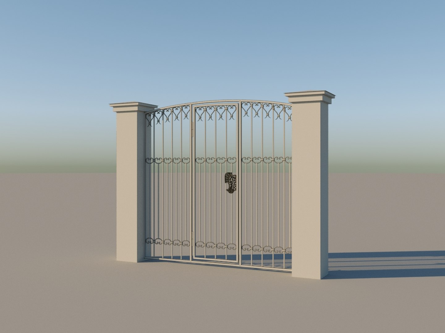 Gate 3D Model - TurboSquid 1390680