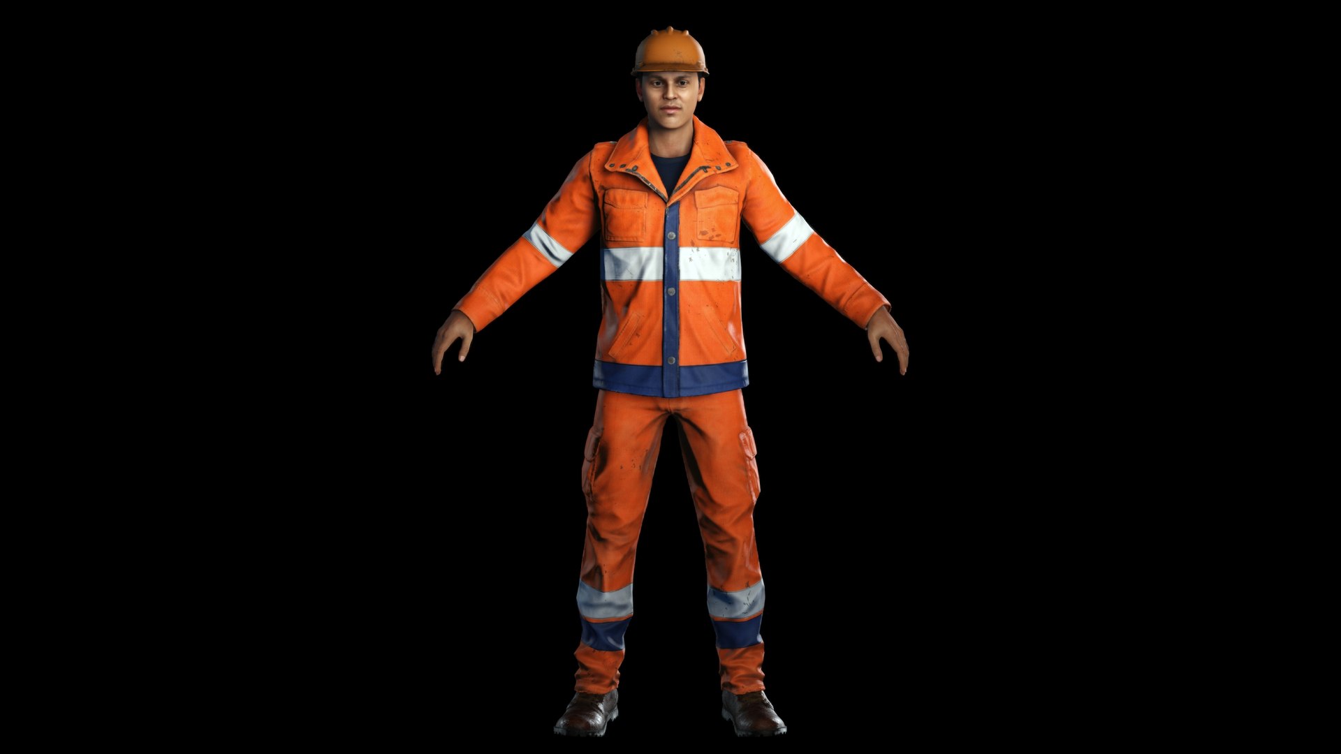 3D Workman - TurboSquid 1742844