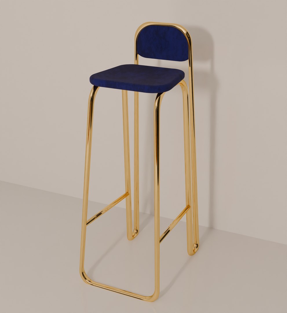 Bar Chair Model - TurboSquid 2217833