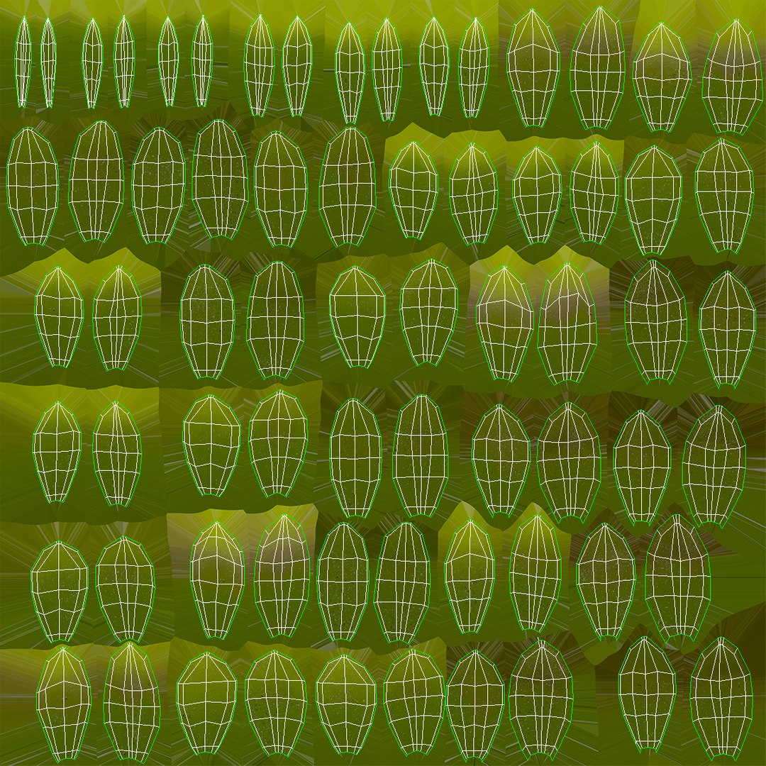 Prop02 Succulents In Pots Type 02 3D Model - TurboSquid 2143987