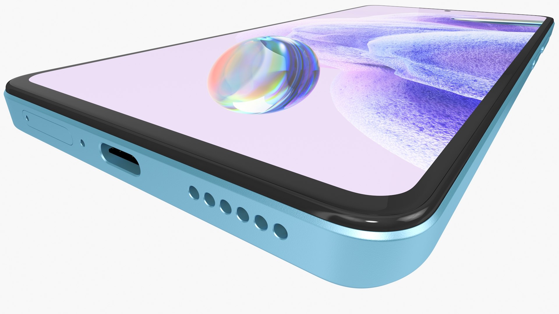 Xiaomi Redmi Note 12 Pro Plus 5G Blue 3D Model - TurboSquid 2054851