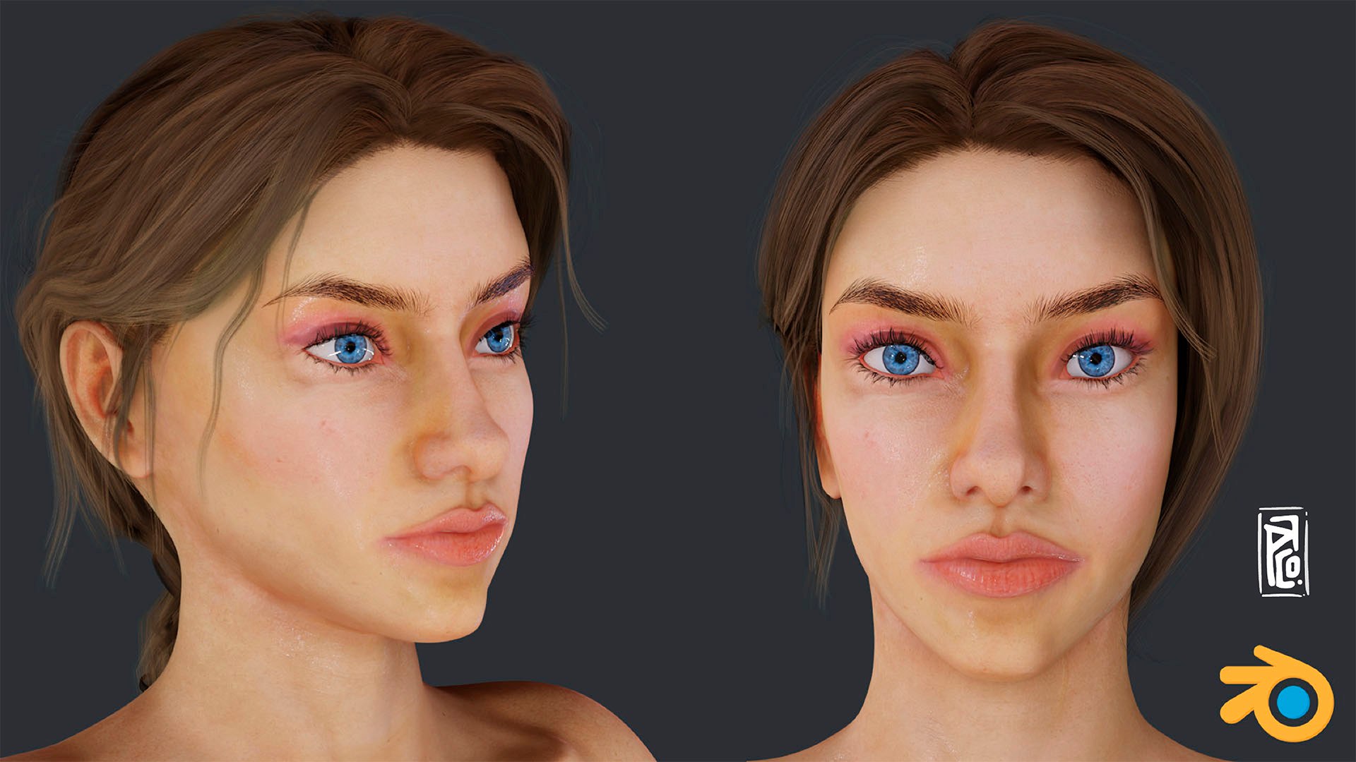 3D Woman Rigged - TurboSquid 2231354