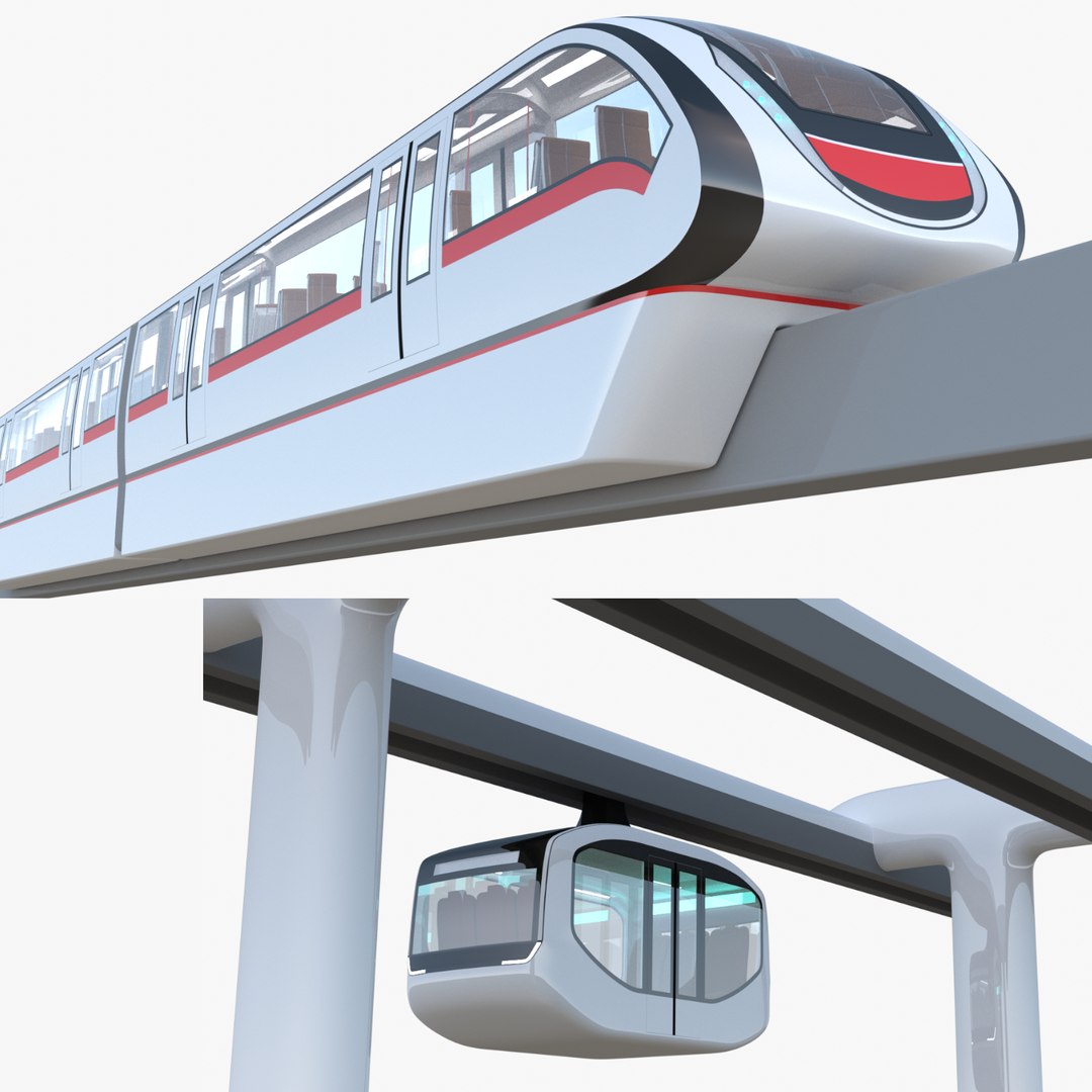Monorail Car Model