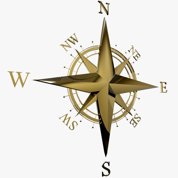 Compass Rose 3D Models for Download | TurboSquid